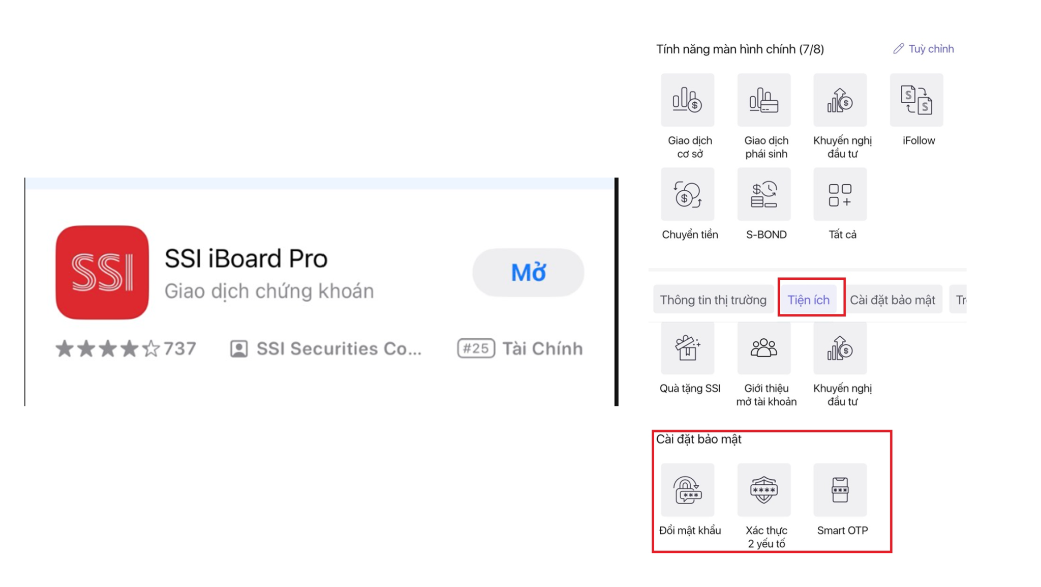Tài khoản SSI: Hướng dẫn đăng nhập tài khoản SSI trên app SSI Iboard Pro - Đầu Tư Thông Minh